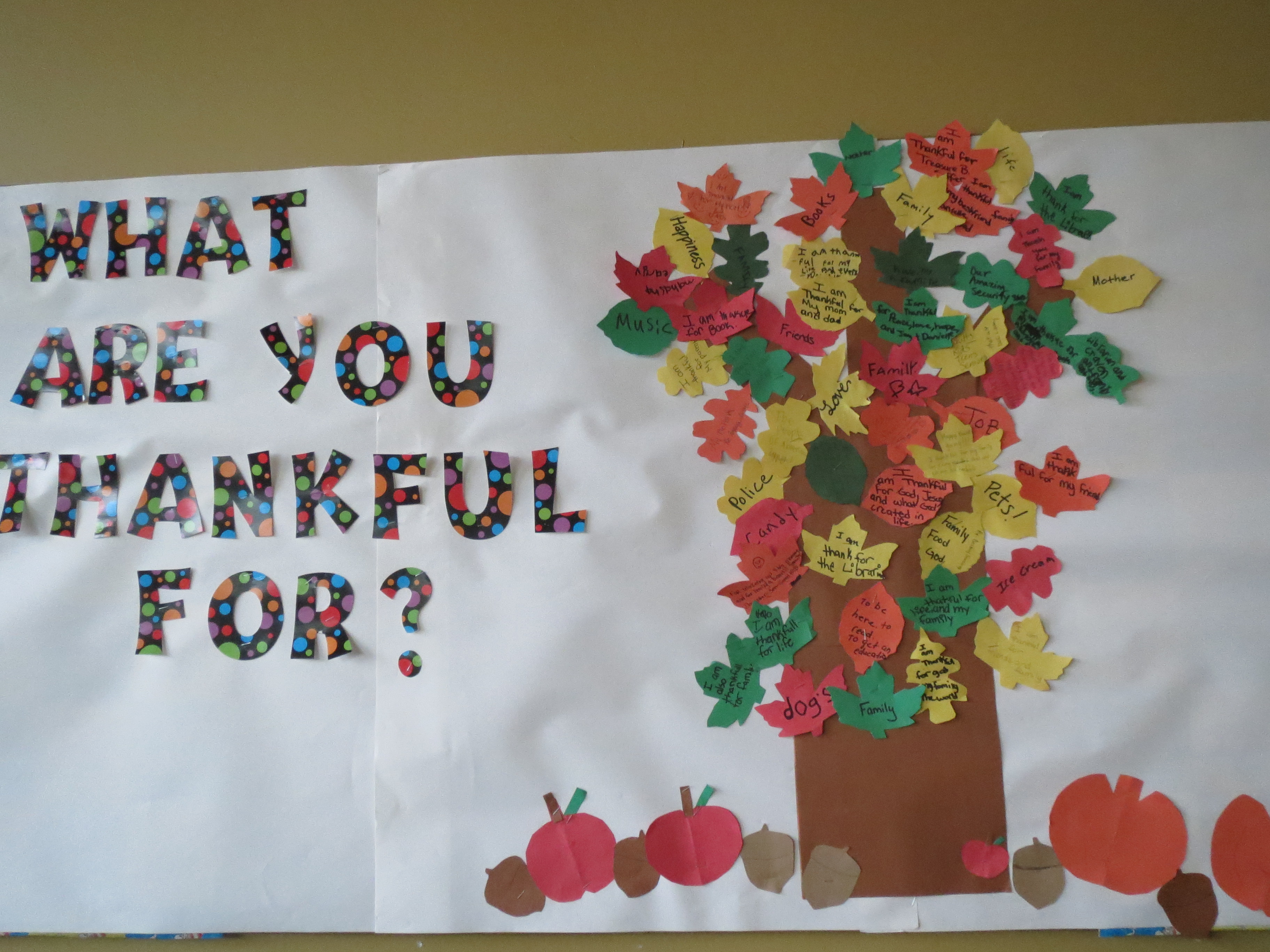 Thankful Tree at Villard Square Library · MPL