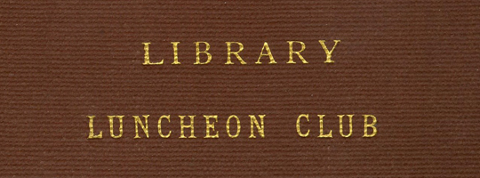The Library Luncheon Club · MPL